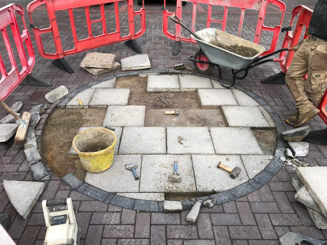Commercial - Block Paving Maintenance